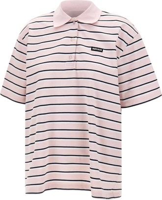 Rotate Rotate Birger Christensen, Femme, Tops, Rose, Taille: 36 FR Polo Chemises