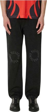 Pleasures Motive Jeans - Homme - Jeans - Noir - Taille: W34