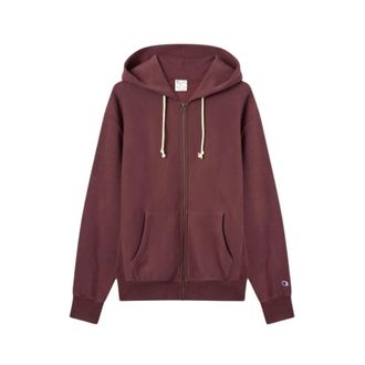 Champion Reverse Weave Full Zip Hoodie - - Sweatshirts & Hoodies - Herren - Braun - XL