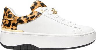 Michael Kors Low-Top Sneaker - Dottie Lace Up - Gr. 36 (EU) - in Leopardfarben - f&uuml;r Damen