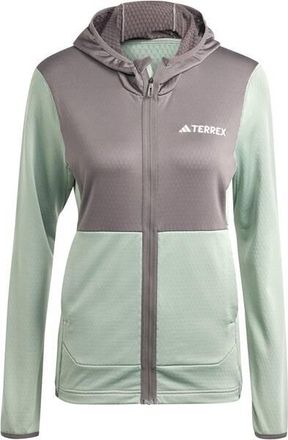 adidas Damen Jacke TERREX XPERIOR LIGHT HOODED FLEECE