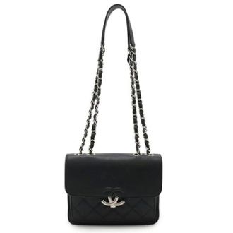 Chanel Pre-owned Cuir sacs-chanel - Femme - Pre-owned - Noir - Taille: ONE Size
