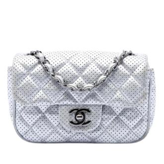 Chanel Pre-owned Quilted Mini Flap Bag - - Pre-owned - Damen - Grau - ONE SIZE