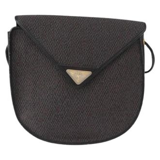 Saint Laurent Pre-owned Canvas Schultertasche - - Pre-owned - Damen - Schwarzk - ONE SIZE