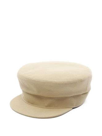 Hermès casquette Giulietta Seashell (années 2010) - Marron