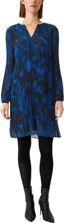 Comma Damen 2137126 Kleid, 99C3 schwarz, 40