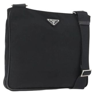 Prada Pre-owned Vintage Nylon Schultertasche - - Pre-owned - Damen - Schwarzk - ONE SIZE