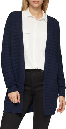 QS by s.Oliver Strickjacke mit Strukturmuster