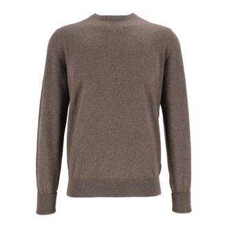 Ballantyne Girocollo - - Knitwear - Herren - Braun - 2XL