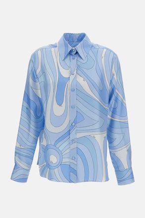 Emilio Pucci Hemd Mit Marmor-print