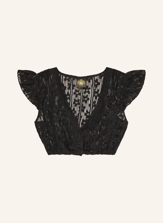 Hammerschmid Hammerschmid Dirndlbluse Anina Aus Spitze schwarz