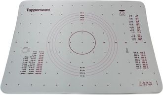Tupperware Teigunterlage Backen Bordeauxrot auch für Knete Backunterlage Fix&Fertig 38472