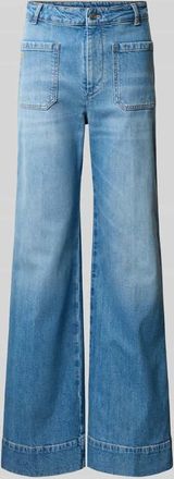 Victoria Beckham Wide Fit Jeans aus Baumwoll-Mix