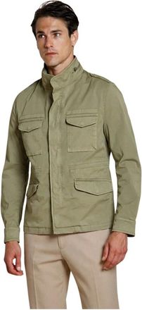 Mason's Homme, Vestes, Vert, Taille: M Veste M74 Delamere