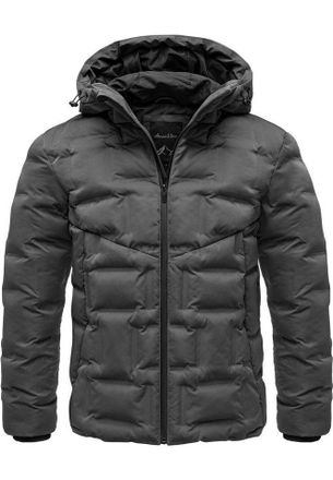 Amaci & Sons Winterjacke CORBIN Winterjacke Herren Gef&uuml;tterte Dicke Winter Jacke f&uuml;r M&auml;nner mit Kapuze