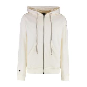 Rick Owens Zip-Throughs - - Sweatshirts & Hoodies - Herren - Wei&szlig; - L