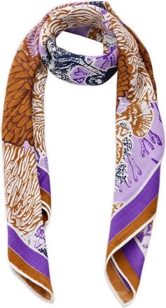 Friendly Hunting Tücher & Schals - Tuch aus Seide & Kaschmir - Gr. unisize - in Violett - für Damen