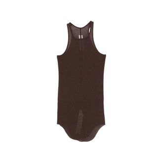 Rick Owens Femme, Tops, Brun, Taille: 38 FR Top Col Rond C&ocirc;tel&eacute;