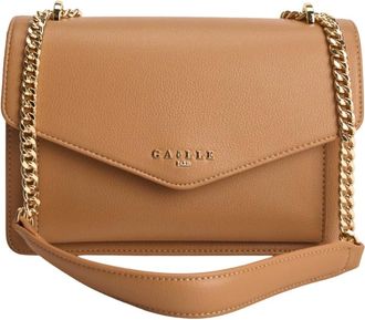 Ga&euml;lle Paris Femme, Sacs, Brun, Taille: ONE Size Sac Bandouli&egrave;re Structur&eacute; Compact