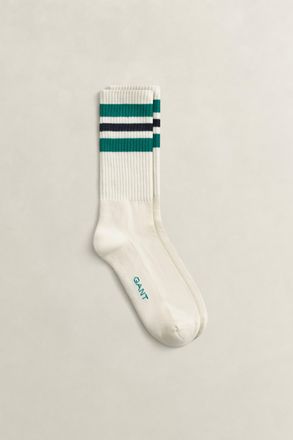 GANT Herren Gestreifte Sportsocken (43-45) BOTANICAL HUE