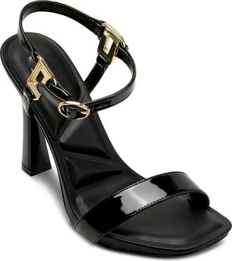 Karl Lagerfeld Paris Damen Cieone Dressy Sandalen mit Absatz, Schwarz, 39 EU