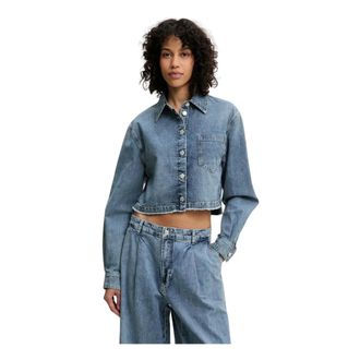 Moschino Damen, Blusen & Hemden, Blau, XSGr&ouml;&szlig;e