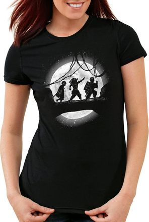 style3 Moonlight Team Damen T-Shirt Demon Anime Japan Manga, Gr&ouml;&szlig;e:XXL