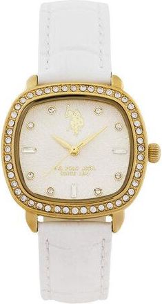 U.S.Polo Association Uhr Mirabelle USP8490WH Wei&szlig;