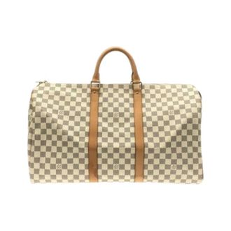 Louis Vuitton unisex, Pre-owned, Beige, Taille: ONE Size Sac Week-End Pre-owned