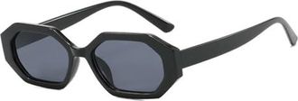 Generic Lunettes De Soleil Tendance À Petite Monture For Homme Et Femme, Idéales For Les Fêtes, La Conduite, Le Sport, Les Vacances, Les Photos(Black)