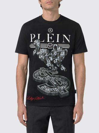 Philipp Plein Slim-Fit-T-Shirt aus Baumwolle mit Teddy-Bear-Print und Strass