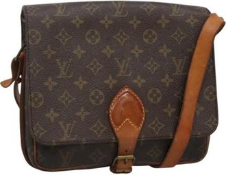 Louis Vuitton Pre-owned Toile sacs-louis-vuitton - Femme - Pre-owned - Brun - Taille: ONE Size