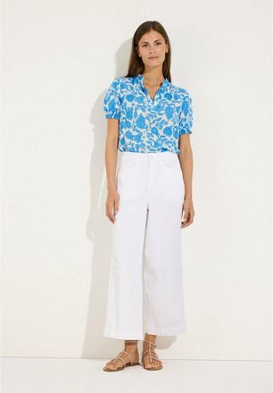 More & More Klassische Bluse sommerliche Printbluse