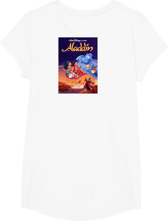Disney Aladdin 90s Disney Movie VHS Cover Retro T-Shirt