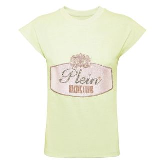 Philipp Plein Jersey Tank Top Cars Racing - - Tops - Damen - Gr&uuml;n - S