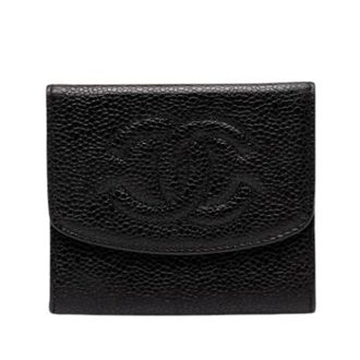 Chanel Porte-monnaie Pre-owned - Femme - Pre-owned - Noir - Taille: ONE Size