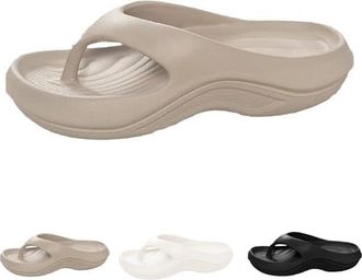 Generic Tongs orthop&eacute;diques avec soutien de la vo&ucirc;te plantaire pour femme, sandales orthop&eacute;diques confortables pour l&eacute;t&eacute;, la plage, la piscine, kaki, 10 UK Wi