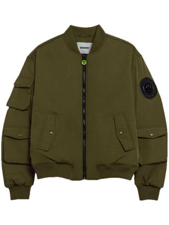 Barrow veste bomber à logo appliqué - Noir