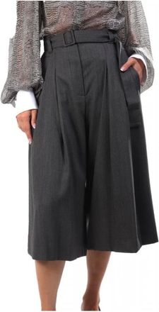 Marella Femme, Jupes, Gris, Taille: 36 FR Midi Skirt