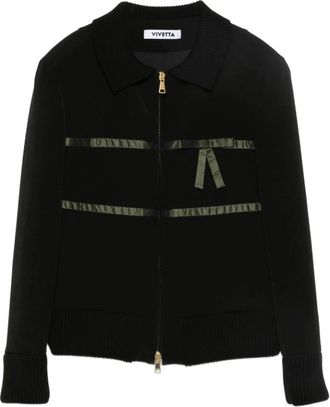 Vivetta Vivetta, Femme, Vestes, Noir, Taille: 36 FR Outerwear Vivetta