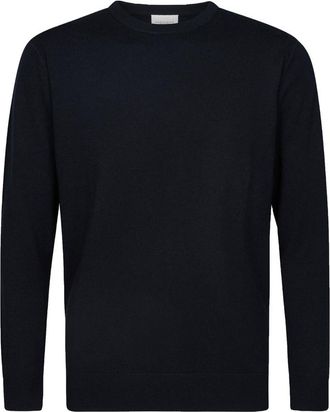 Profuomo Leichter und softer Rundhalspullover mit Modal-Anteil in