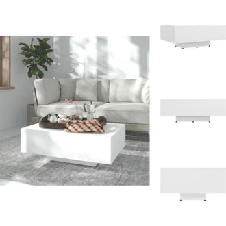 vidaXL Vidaxl - Couchtisch Wei&szlig; 85x55x31 cm Holzwerkstoff - Couchtisch - Wohnzimmerm&ouml;bel - Holzm&ouml;bel - Wei&szlig;er Couchtisch - Moderner Couchtisch