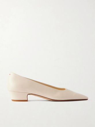 Aeyde Rory Pumps Aus Leder - Creme