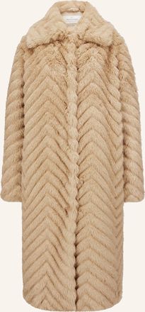 Milestone Kunstpelz-Mantel Msaliya beige