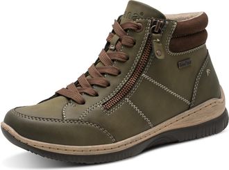 Jana Damen 8-26266-45 Sneaker, Olive, 39 EU
