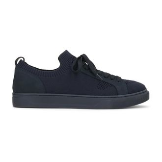 Kazar Homme, Chaussures, Bleu, Taille: 42 EU Baskets Kazar en tissu bleu marine et nubuck avec cordon de serrage fa&ccedil;on chaussette