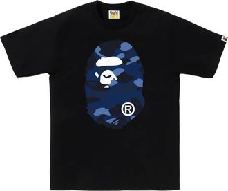 A Bathing Ape t-shirt à imprimé camouflage - Noir