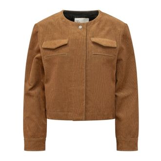 Tory Burch TB Cordjacken-Blazer - - Jackets - Damen - Braun - XS