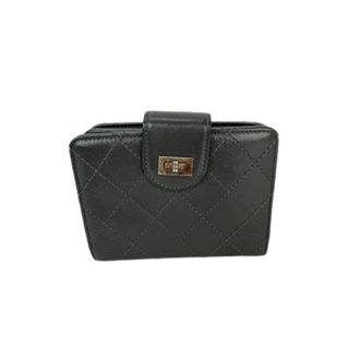 Chanel Portefeuille en cuir Pre-owned - Femme - Pre-owned - Gris - Taille: ONE Size