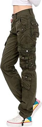 Onsoyours Tomwell Femme Jeans Cargo Denim Pantalons Multi Poche Stretch Denim Pantalon Taille Skinny Crayon Pantalon Jean Troué Pantalons Jeggings Pants Casual 